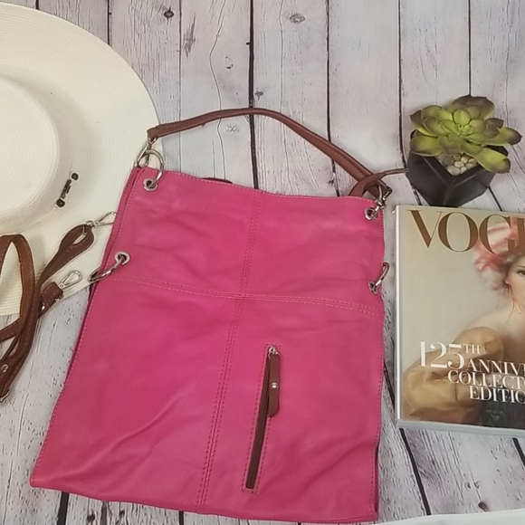 Vera Pelle | Bags | Genuine Italian Leather Crossbody Messenger Bag ...